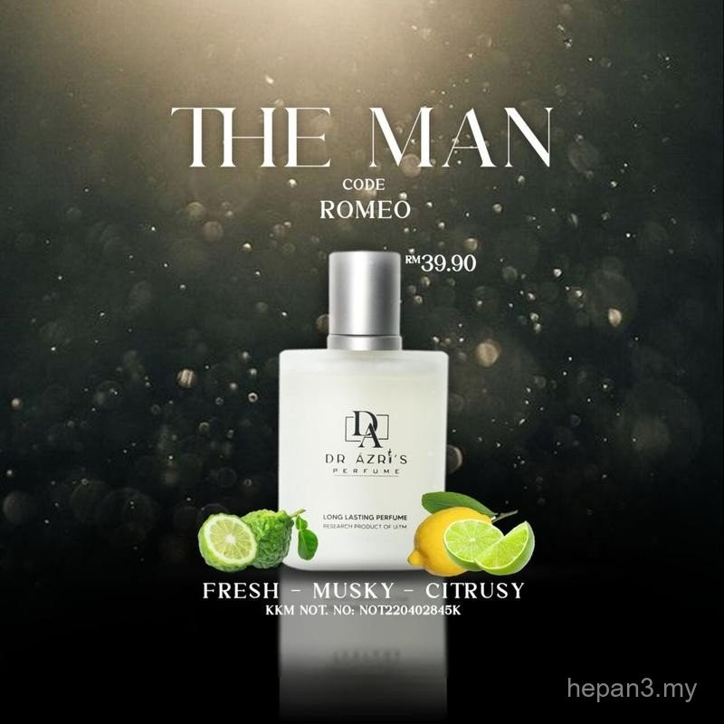 【MY SELLER】Dr Azri's Perfume | The Man | For Him | EDP | 72-Hour Long ...