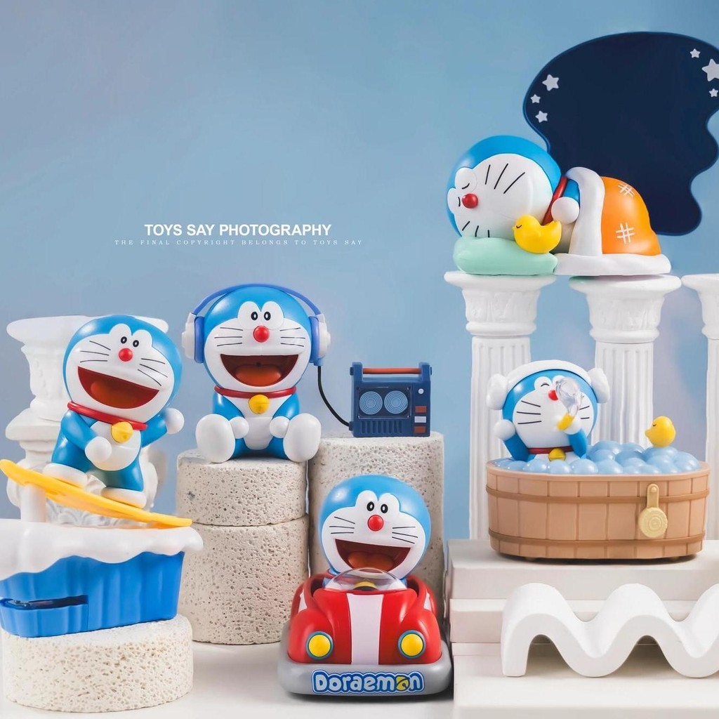 New Product 2025 KFC KFC Doraemon Toy KFC Doraemon Stapler Trendy Play ...