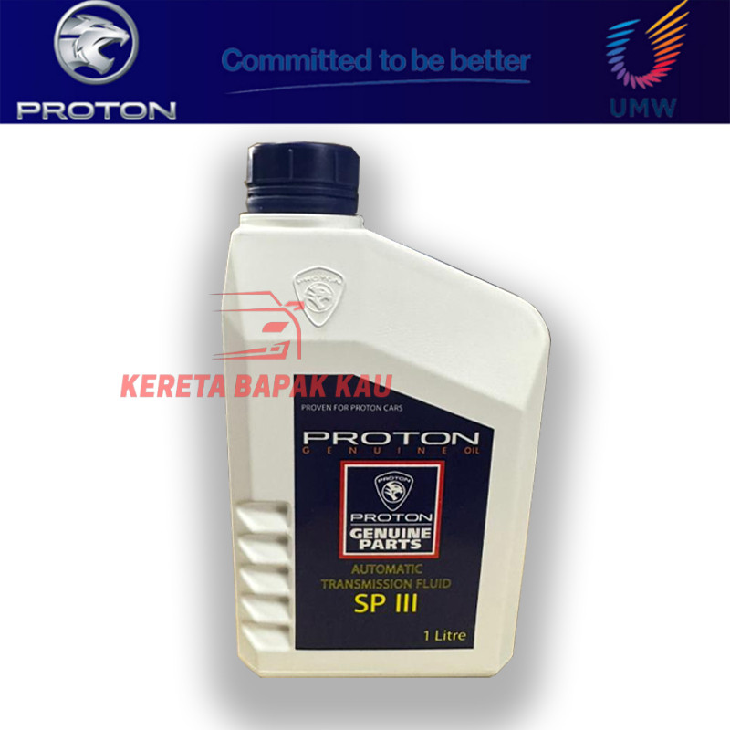 Proton Automatic Transmission Fluid ATF SPIII SP3 (1L) | Shopee Malaysia