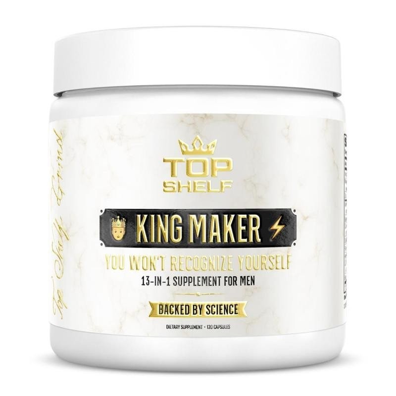 Top Shelf King Maker - 13-in-1 Dietary Supplement for Men | 120 ...