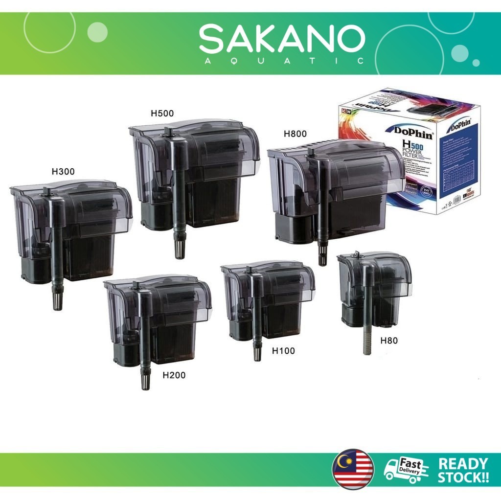 Dophin H80 / H100 / H200 / H300 / Hang in Filter/Clip On Filter,Fish Aquarium used | Shopee Malaysia