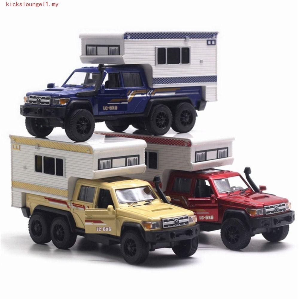 KICKSLOUNGEL RV Car Model, Diecast Open Doors Pullback Car Toy, Classic ...