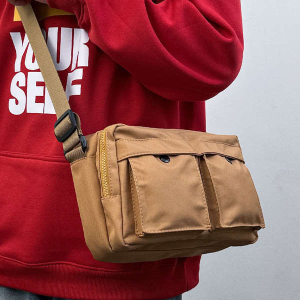 sling shoot sling bag man waterproof work bag Beg Crossbody Korea ...