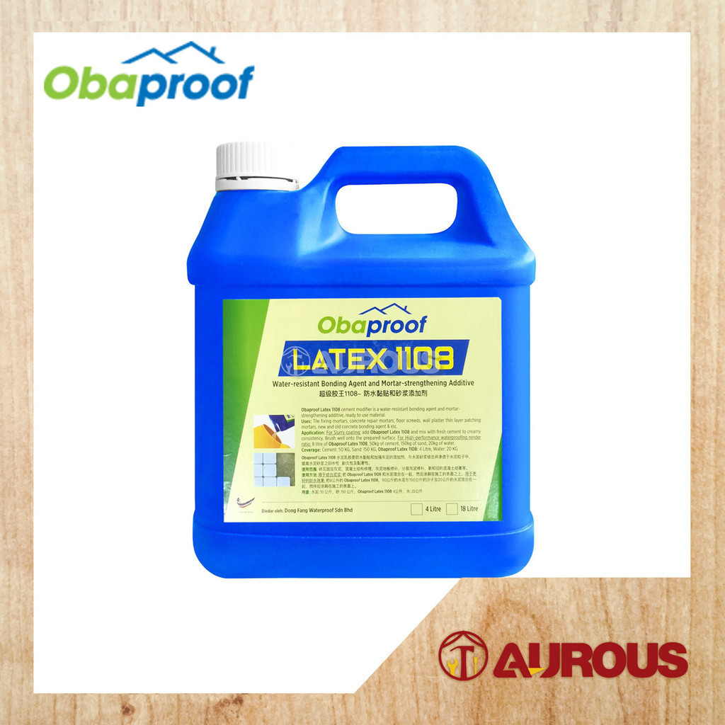 OBAPROOF SUSU ADMIX PLUS LATEX 1108 4L | Shopee Malaysia