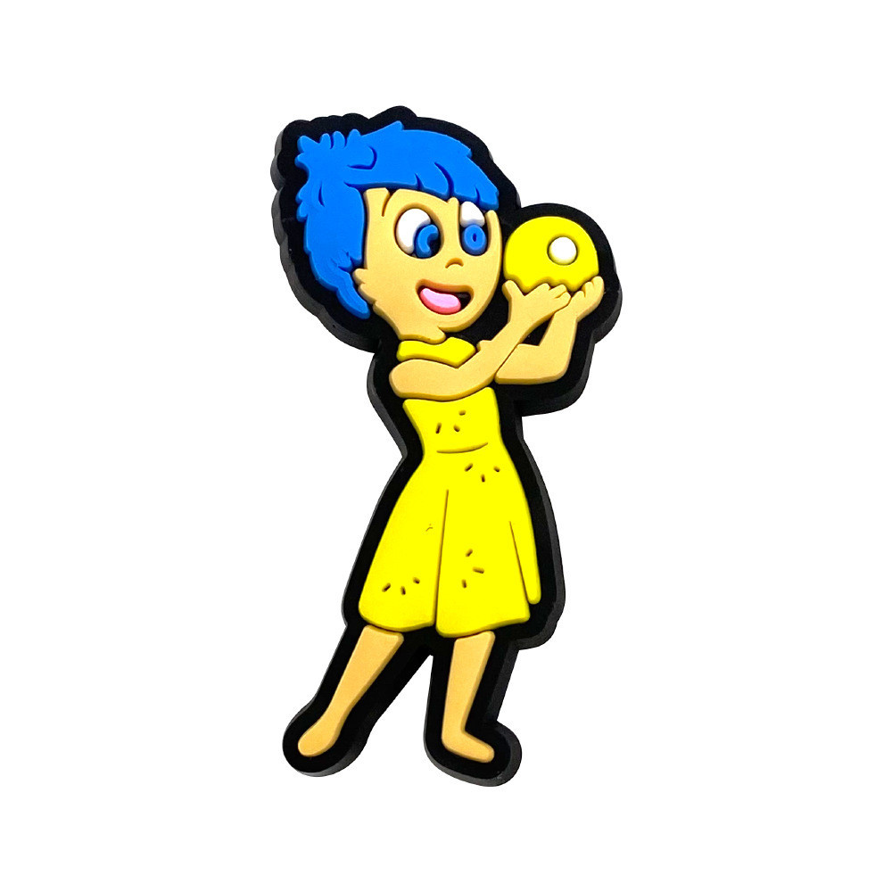 Cute Sadness Inside Out Jbits for croc Pin Disgust Cosbi croc Charms ...