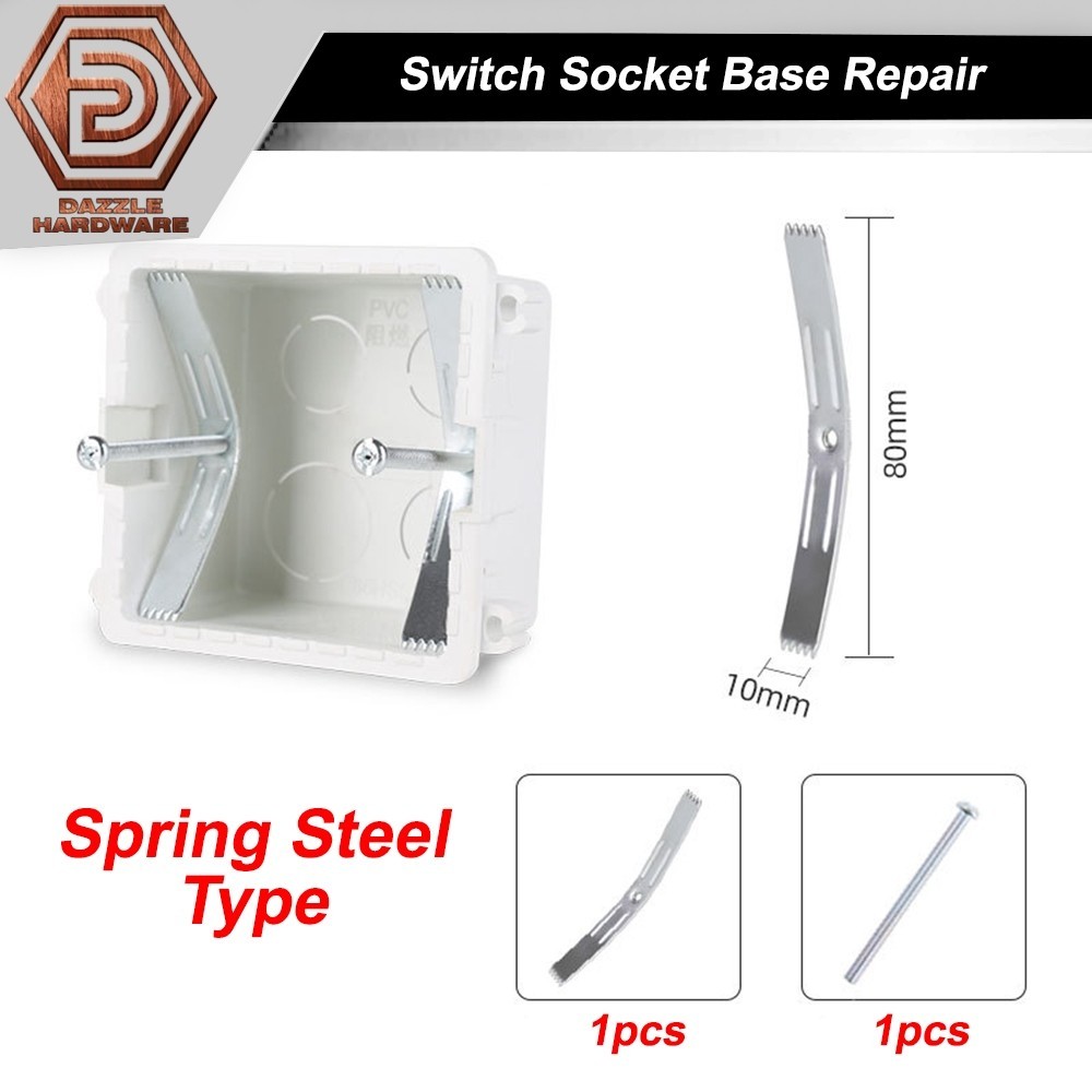 (1 unit = 2 pcs) 86 type Spring switch socket repair Electrical base ...