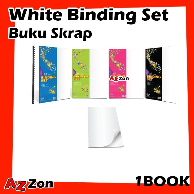 Buku Skrap Folio Comb Binding Set Project Assignment Scrap Book TCW7030 ...
