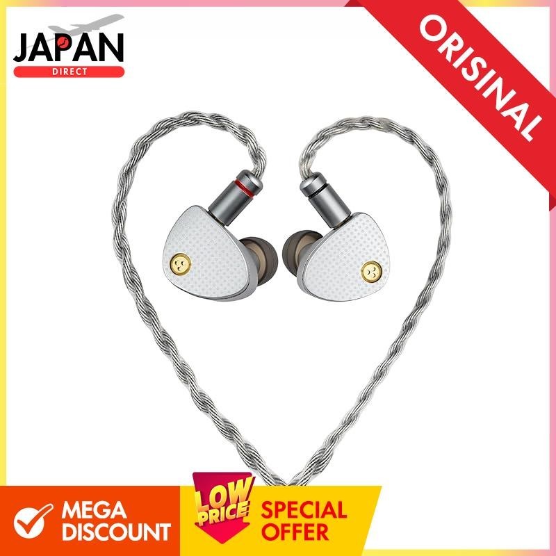 Water Moon Rain MoonDrop Aria 2 Earphones Professional HIFI Earphones ...