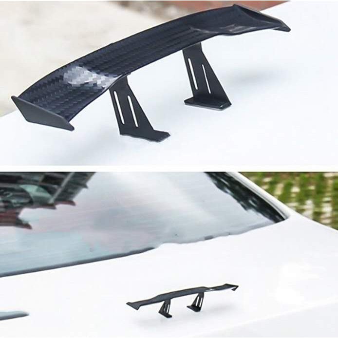 Mini GT Wing Rear Tail Wing Carbon Spoiler Car Bodykit Mini Spoiler ...