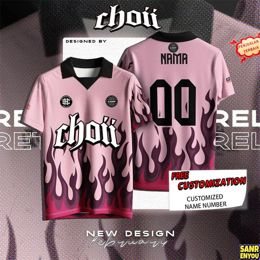 2024 new design choii Baju Sublimation Tshirt Jersey Thailand Unisex ...