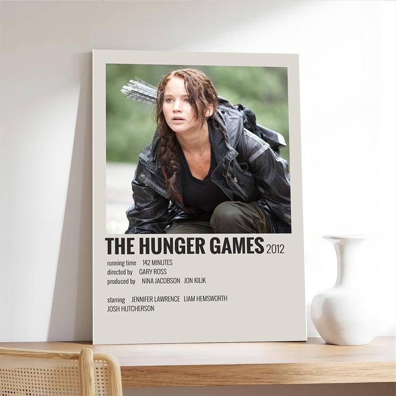 The Hunger Games vanvas Poster, Abstract Poster, Retro Poster ...