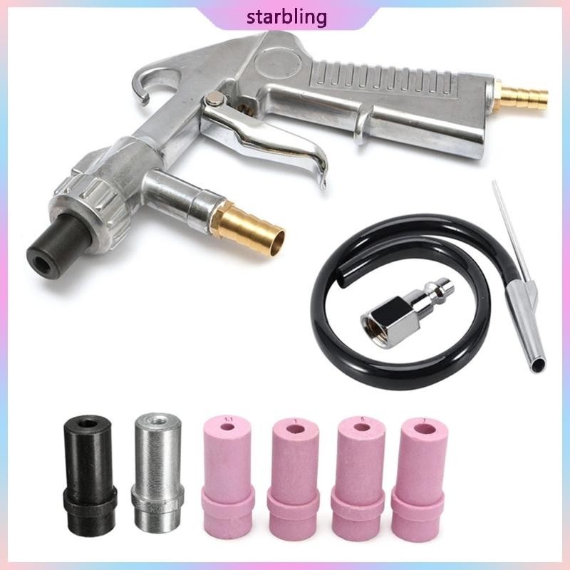 Star Sand Blaster with Hose and Nozzles Blasting Shot Sandblaster ...