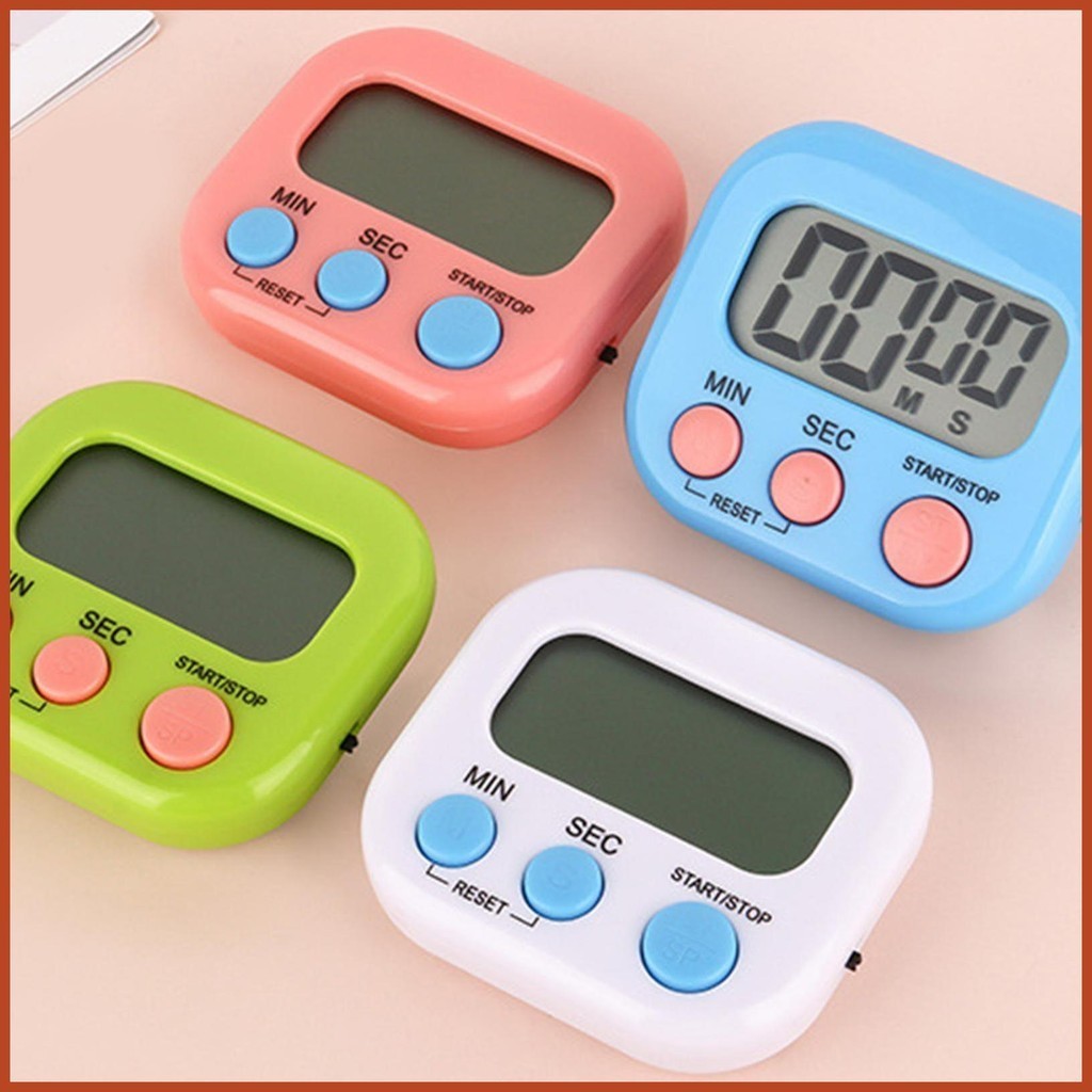 Magnetic Timer Large Display Countdown Small Timers with Magnetic Back ...