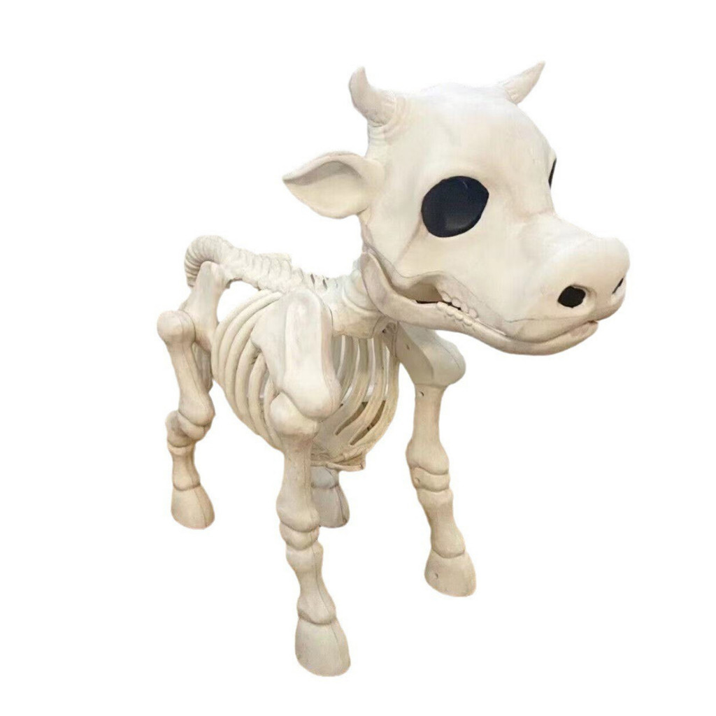 Bestus| Sturdy Cow Skeleton Prop Realistic Skeleton Prop Spooky Cow ...