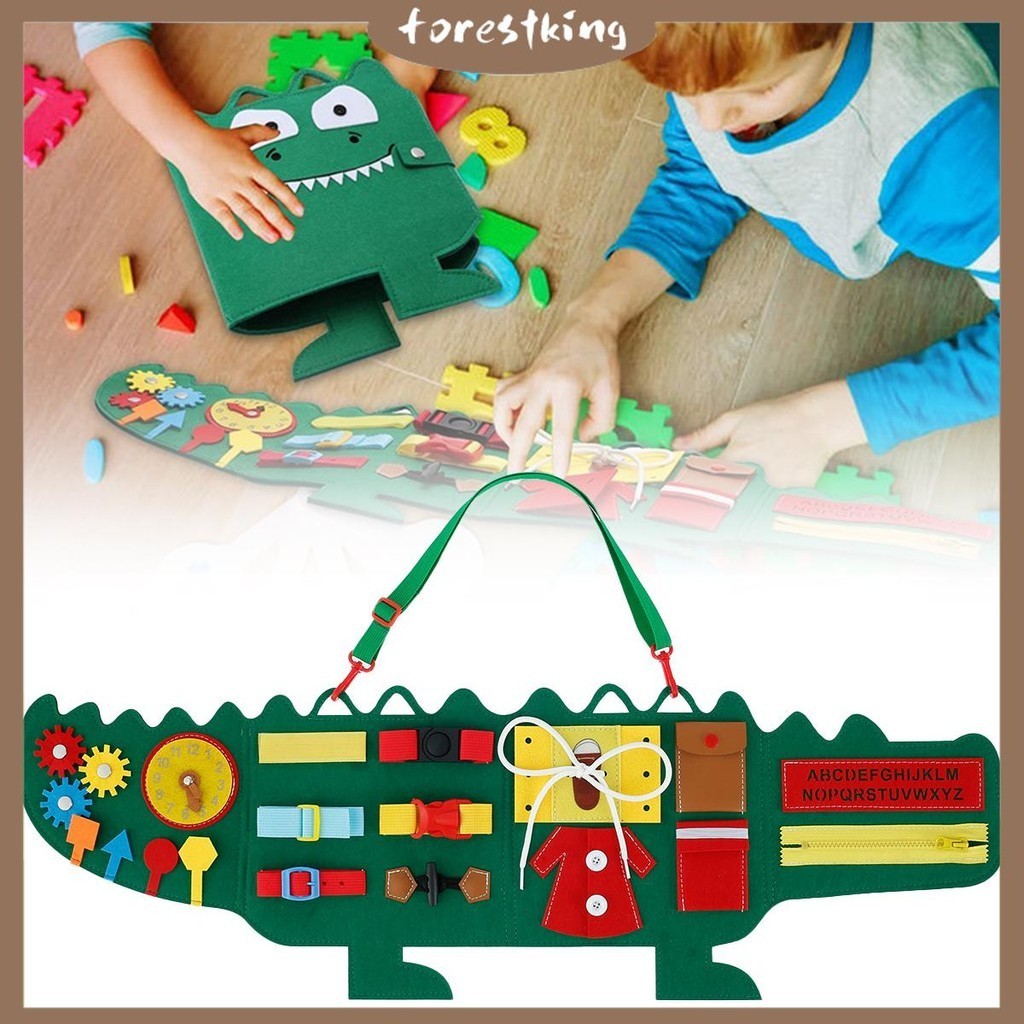 Toddler Busy Board Basic Life Skills Learning Early Educational ...