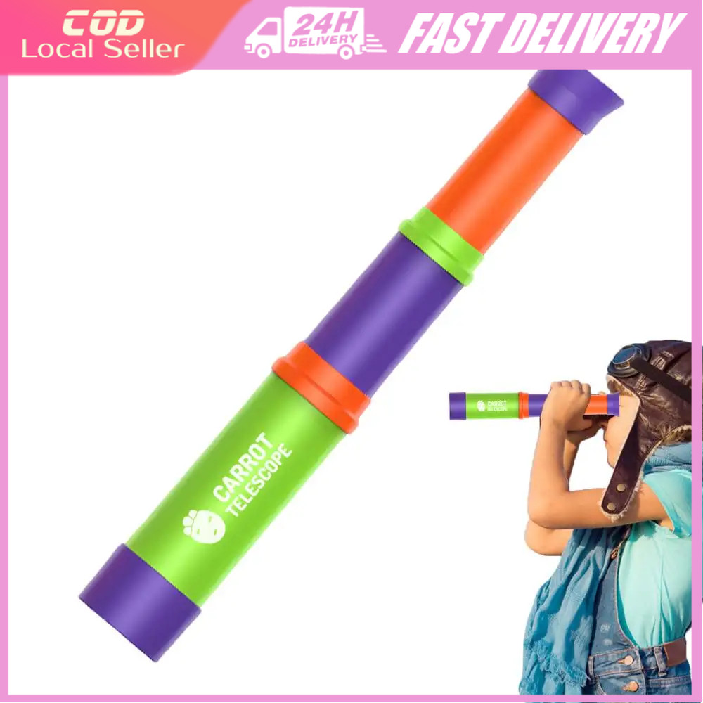 Cartoon Radish Telescope 8x Monocular 3 Sections Telescopic Focus kids ...