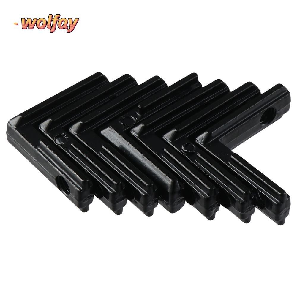 WOLFAY 20pcs Corner Connector, Black 2020 Series Interior Inside ...