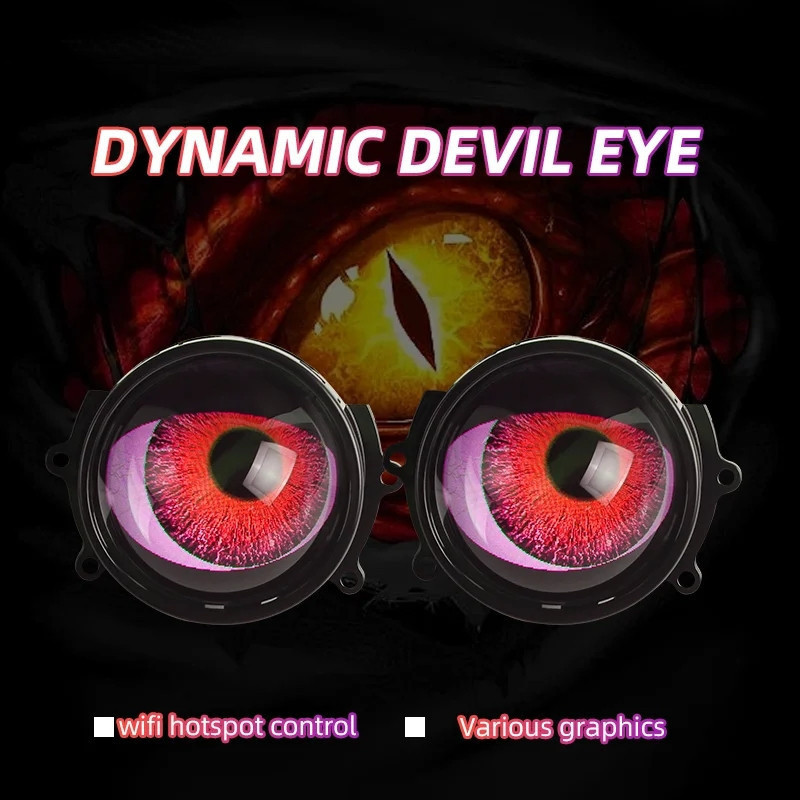 [Sedia sedia] 2 unit 12V 3 inci 7 mata mata syaitan untuk mata kawalan ...