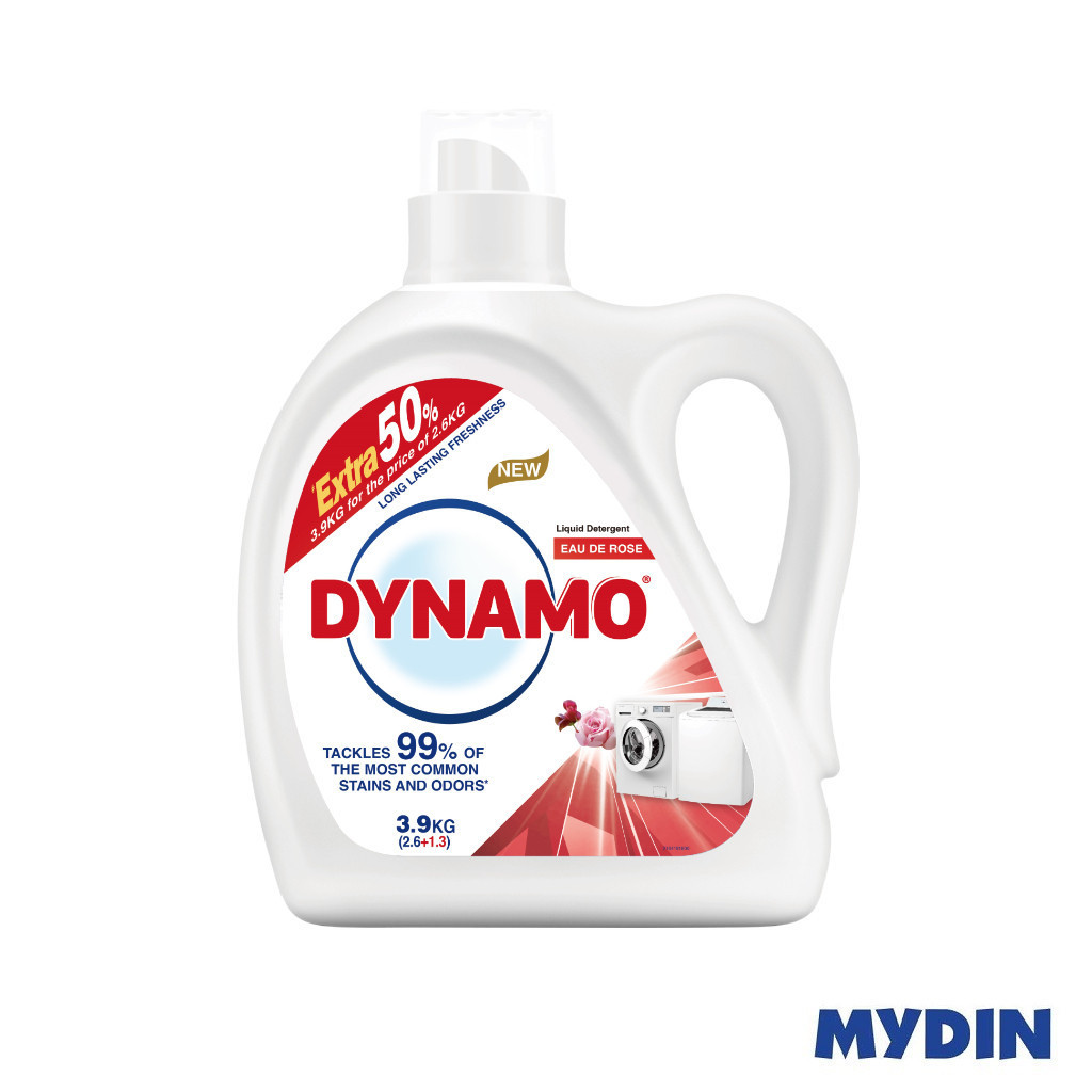 Dynamo Detergent Liquid Eau De Rose (3.9kg) | Shopee Malaysia