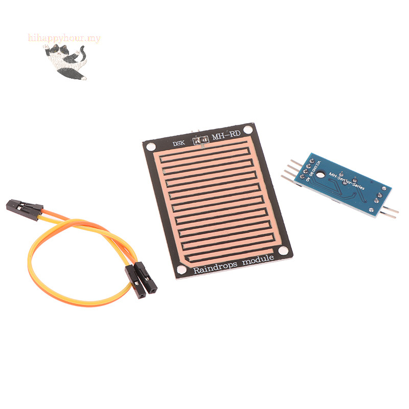 hihappyhour^^ Snow Raindrops Detection Sensor Module Rain Weather ...