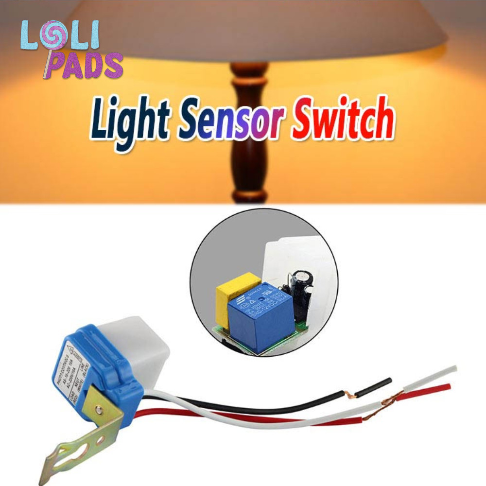 CAHAYA Photocell AC 220V 10A Photo Cell Light Sensor Photo Cell Model ...