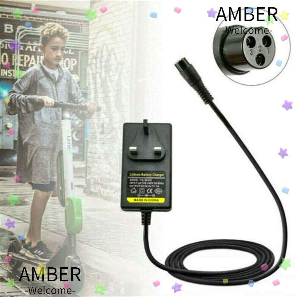 AMBER 24V UK Plug Electric Razor Power Adapter Battery Charger ...