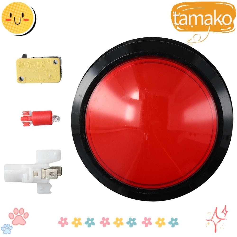TAMAKO Jumbo Dome Shaped Button, 5v 100mm LED Illuminated Push Button ...