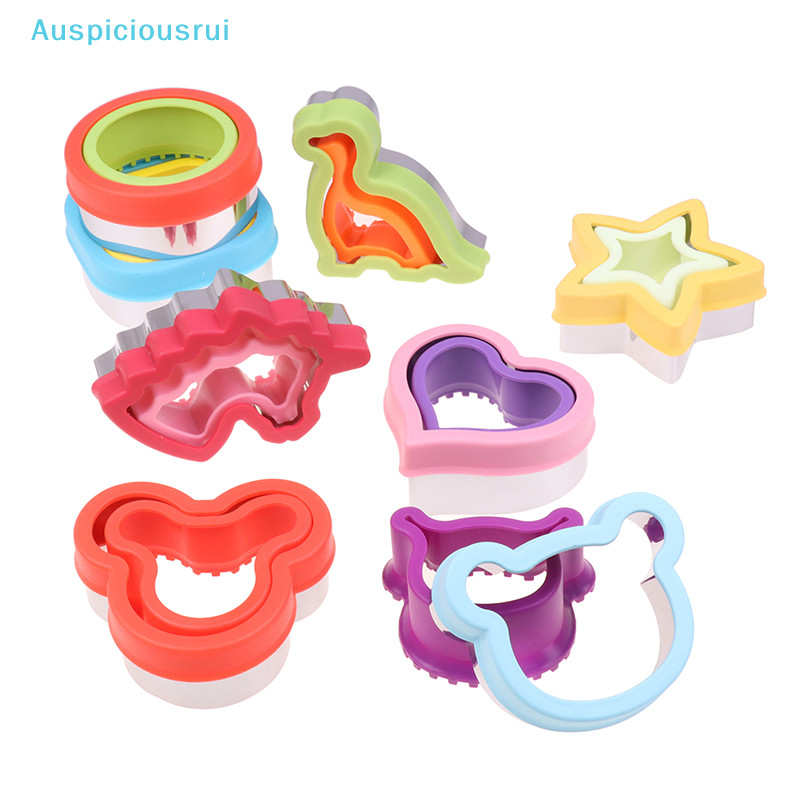 Auspiciousrui Sandwich Cutter Set for Kids Easter Animal Dinosaur ...
