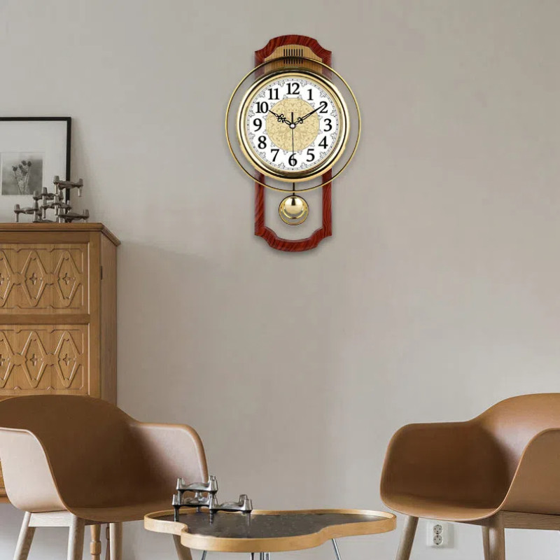 Jam Dinding Aesthetic Vintage Large Wall Clock For Living Room ...