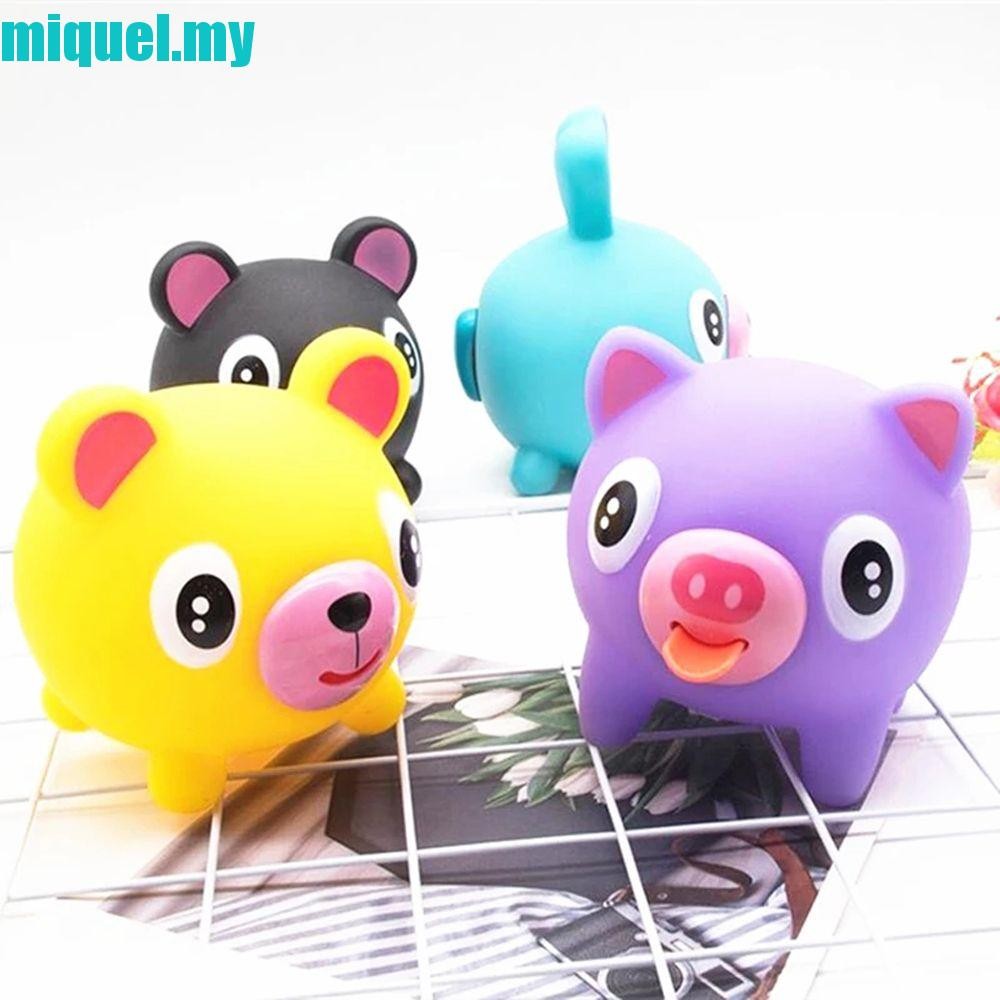 MIQUEL Talking Animal Cute Gifts Stress Relieve Soft Ball Relief Stress ...