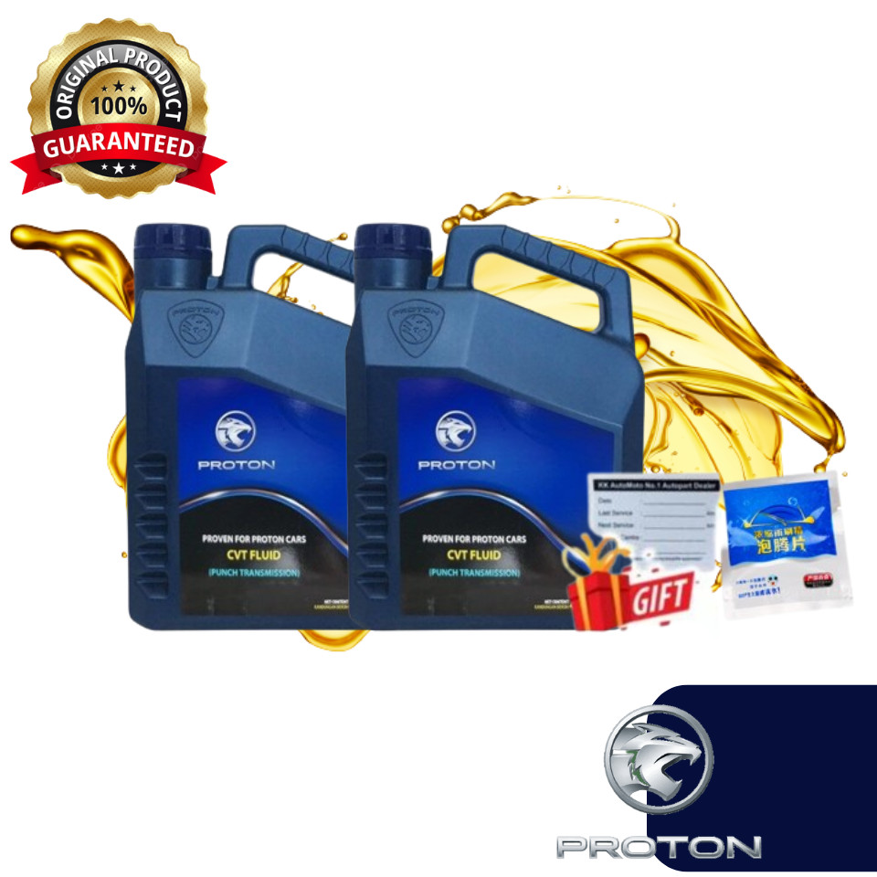 (FREE WINDSCREEN CLEANNERX 1PC) PW913967 Genuine Proton ATF CVT Gear ...