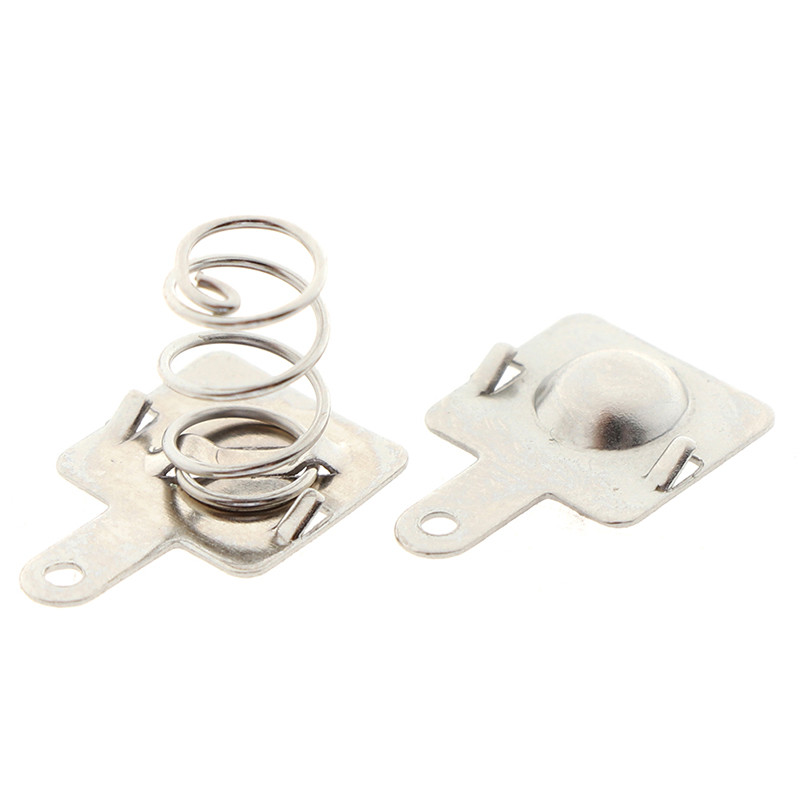 10pair Replacement Metal Batteries Spring Contact Plate For AA AAA ...