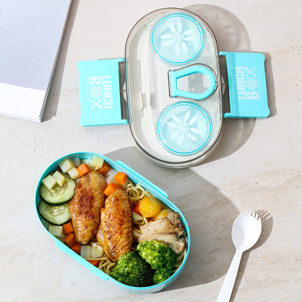 bekas makanan budak bekas makanan Kotak sos pencicah comel plastik dua ...