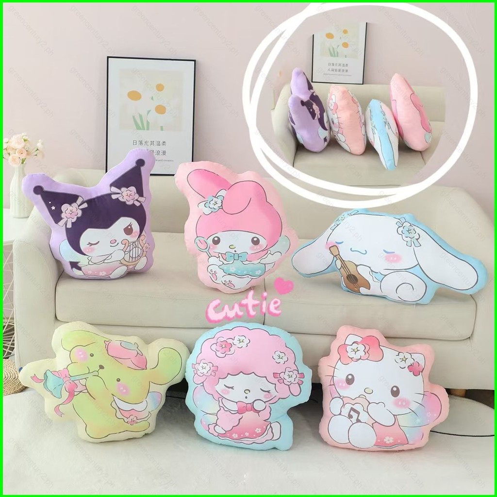 YG Sanrio Kuromi Hello Kitty Cartoon Cute Pillow Home Sofa Cushion ...