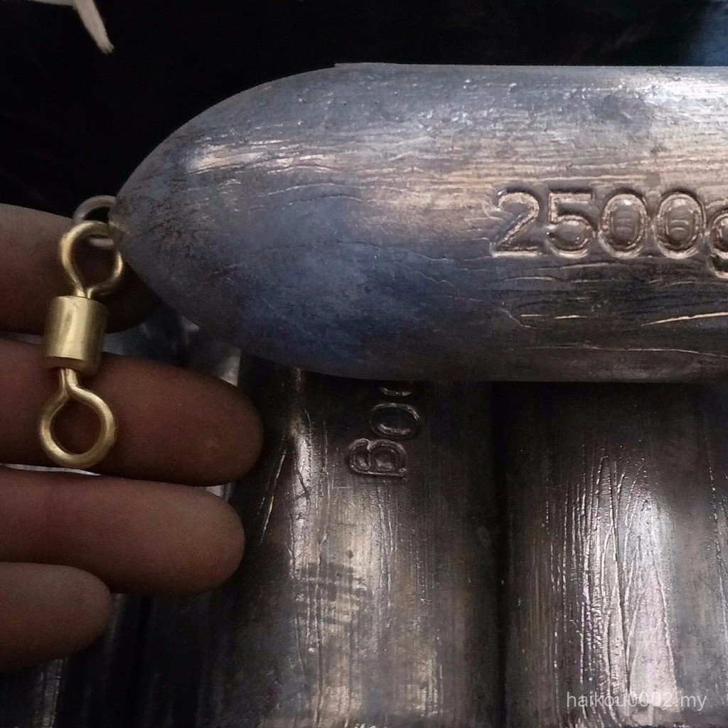 Outdoor Deep Sea Fishing Type Sinker Stainless Steel Wire Double Swivel ...