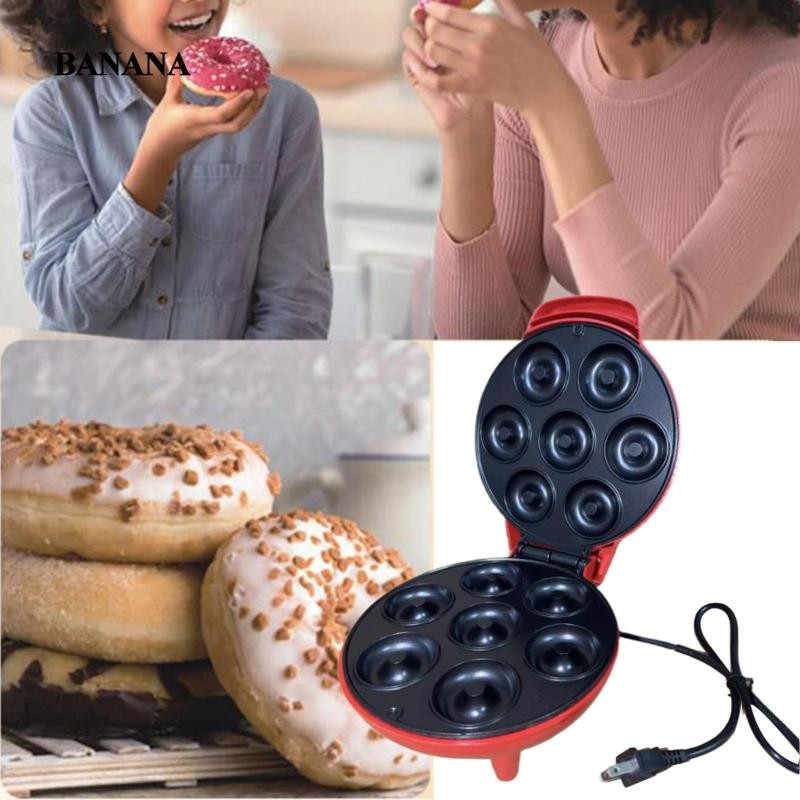 [ Mini Donuts Maker Machine Baking Tool Nonstick 1200W Breakfast ...