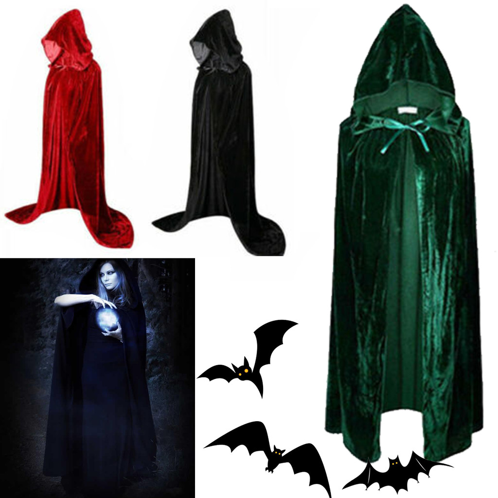 1PCS Party Cloak for Halloween Dress up Costume Kids Death Cosplay ...