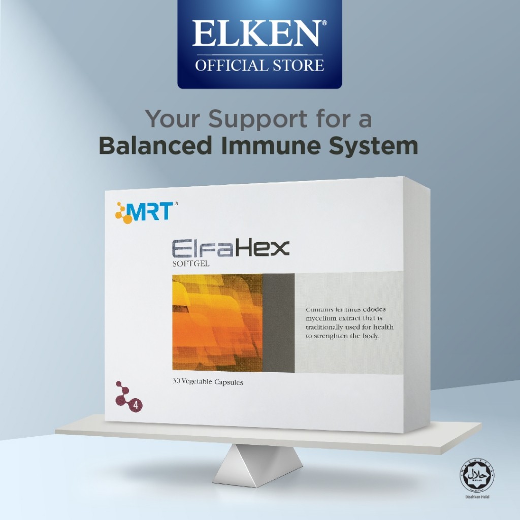ELKEN Elfahex (30 / 100 Softgels) | Shopee Malaysia