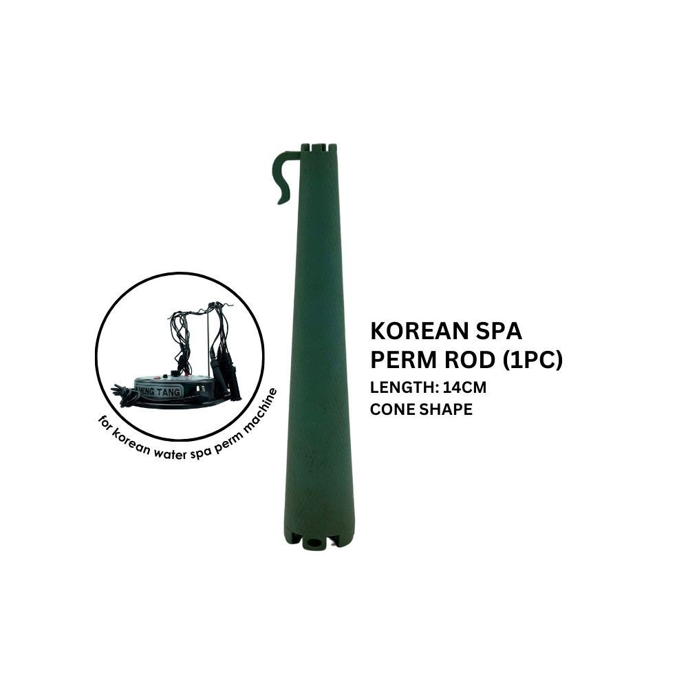 (CLEARANCE) PROFESSIONAL Cone Spa Perm Rod (GREEN) - 14CM(L) 2.5CM(D ...
