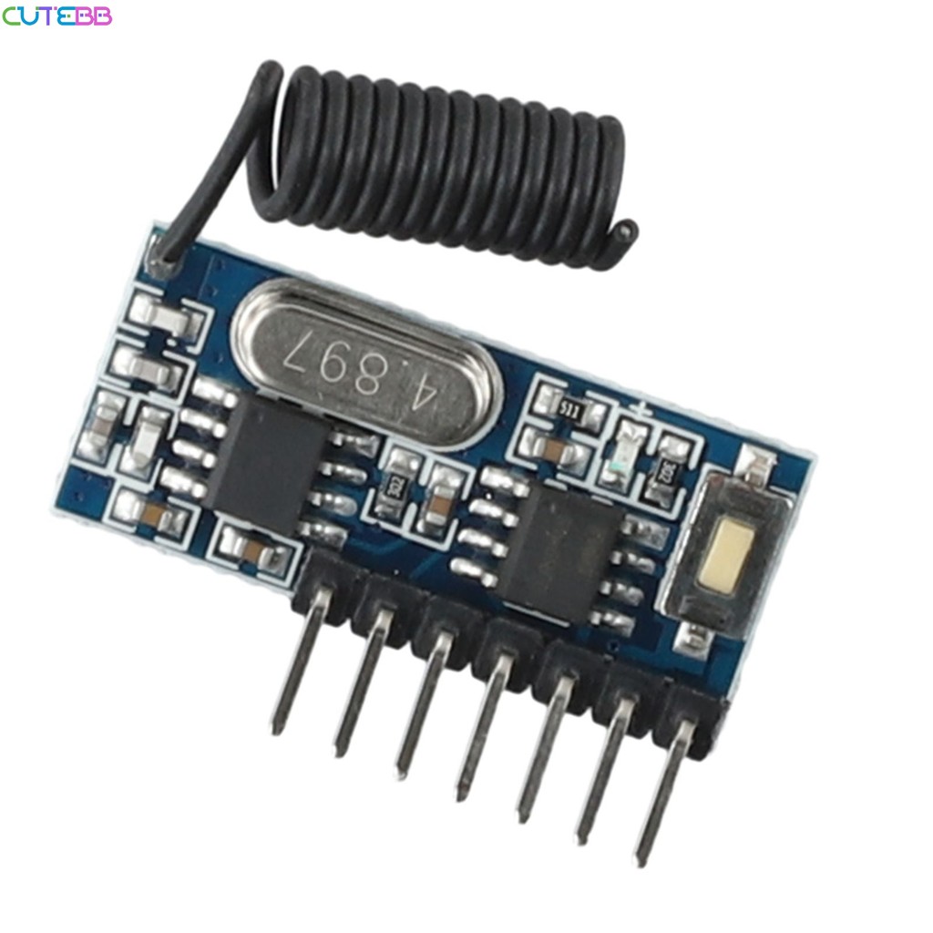 Low Price| 433MHz Superheterodyne Wireless Receiving Module Decoding 4-way Output Module ...