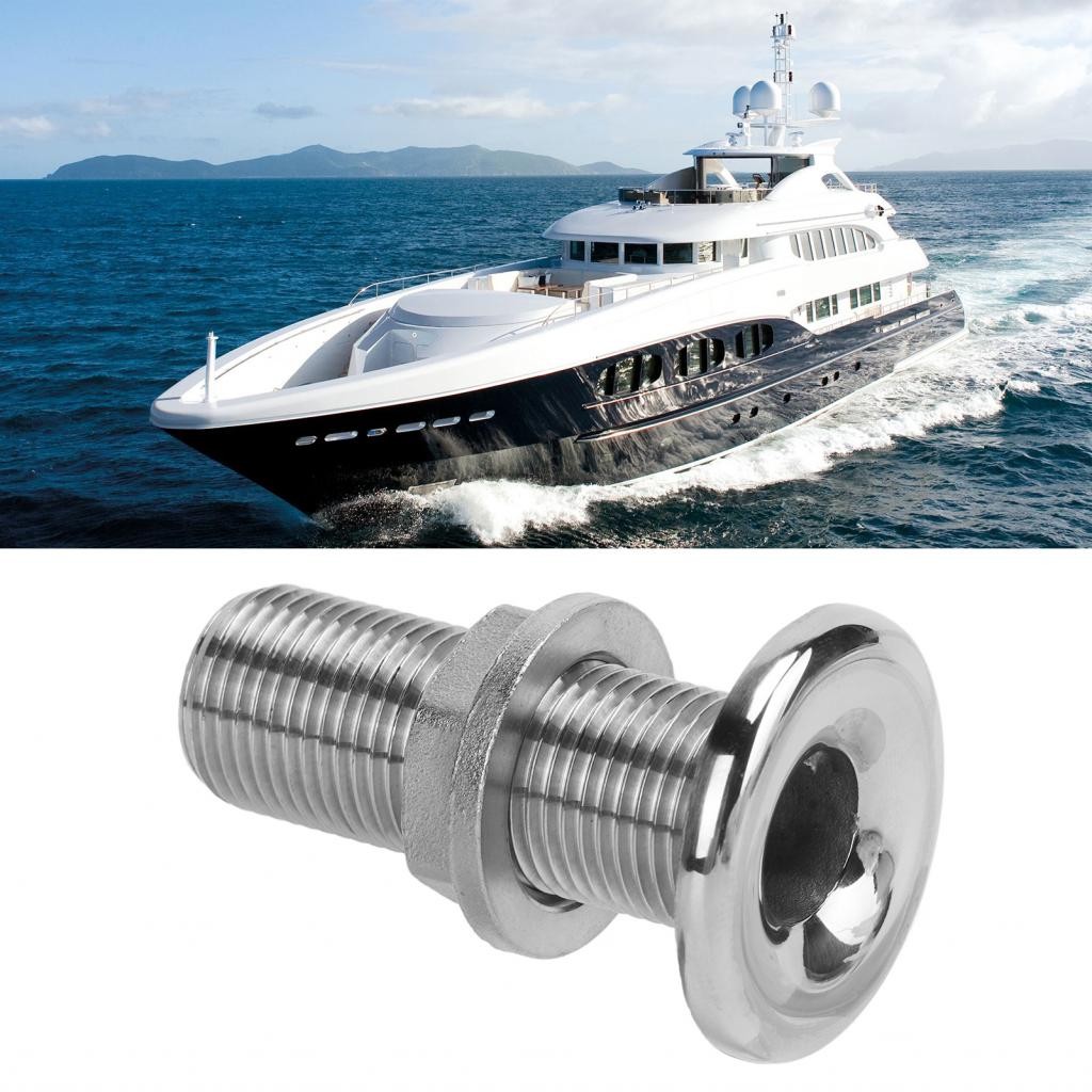 Sinhopsa 1/2in Yacht Water Outlet Port 316 Stainless Steel ...