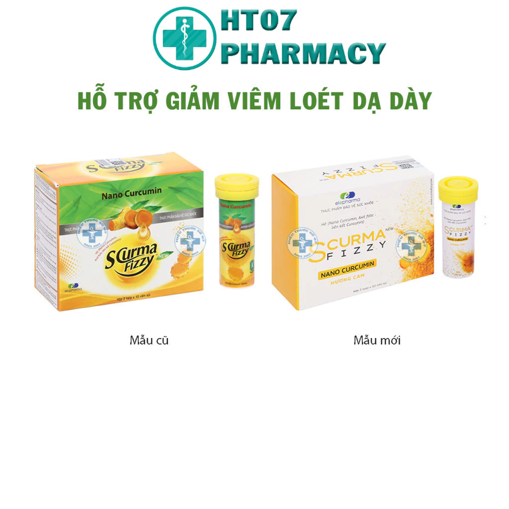 Scurma Fizzy - Nano Curcumin Effervescent Tablets Box of 2 Tubes - NEW ...