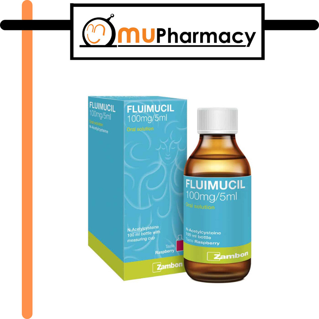 FLUIMUCIL ORAL SOLUTION 100MG/5ML BOT OF 100ML | Shopee Malaysia
