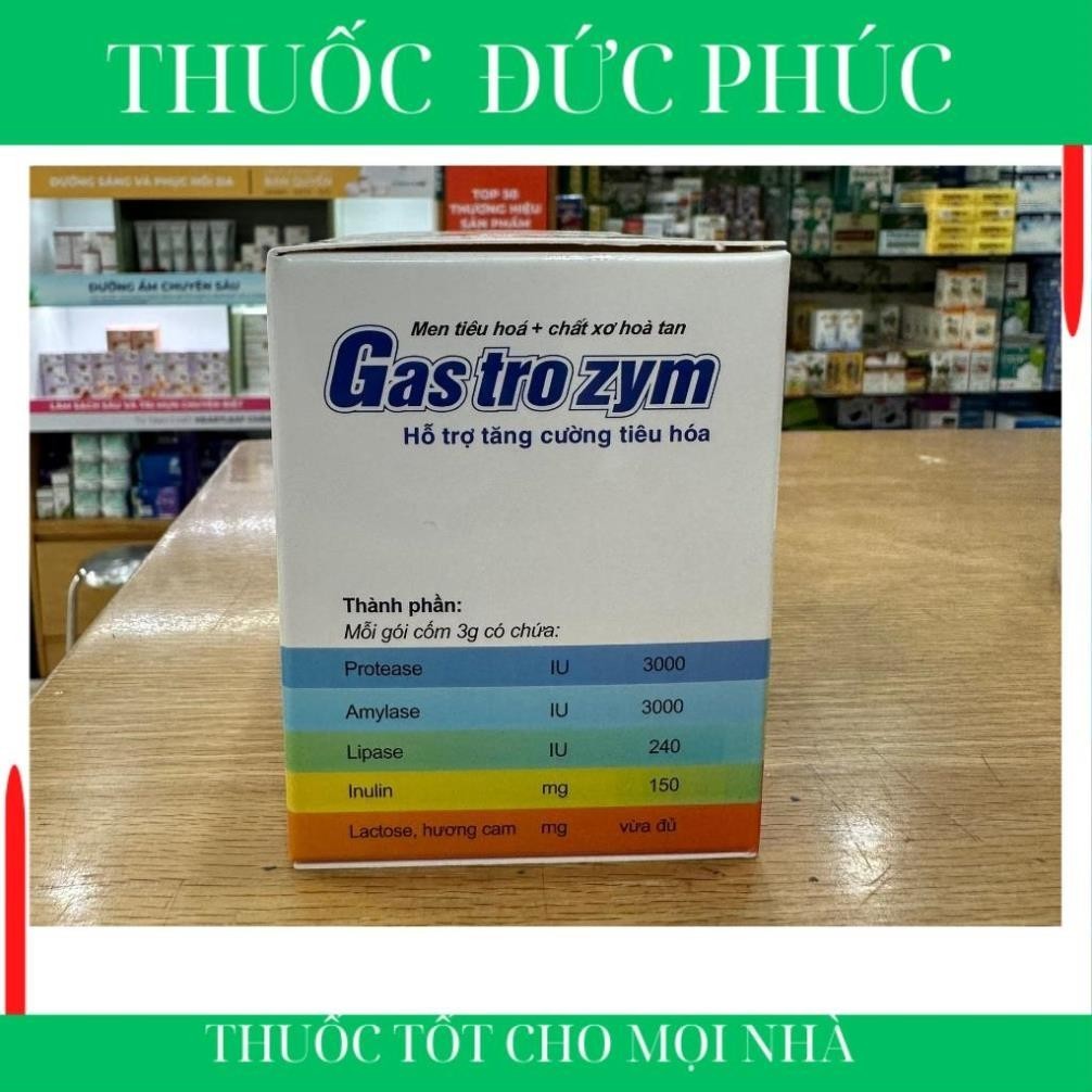 Gastrozym digestive enzymes box of 30 packs to support digestion for ...