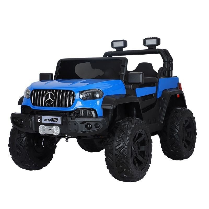Kereta elektrik kanak-kanak empat roda kereta mainan dengan kontrol ...