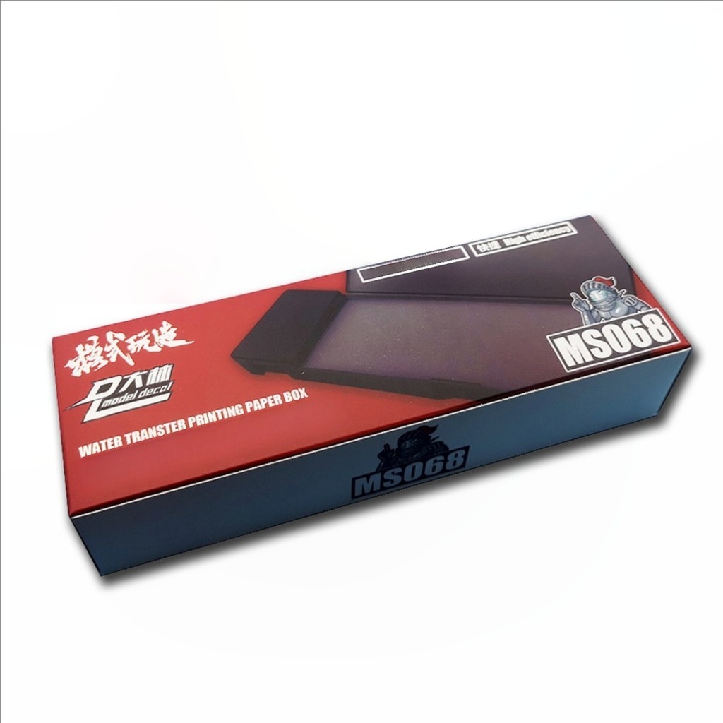 Ms MS068 Water Sticker Tool Gundam Model Water Transter Printing Paper Box for Gunpla Assembling ...