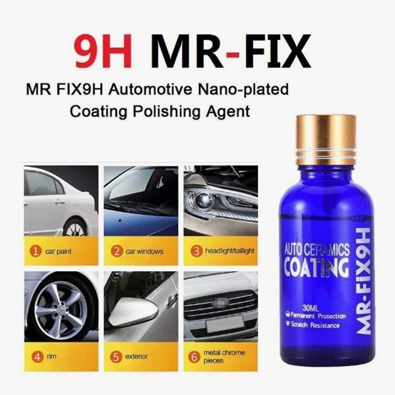 ORIGINAL MR FIX 9H Ceramic Car Coating Kit Anti-Scratch Exterior Care Paint Sealant | Shopee ...