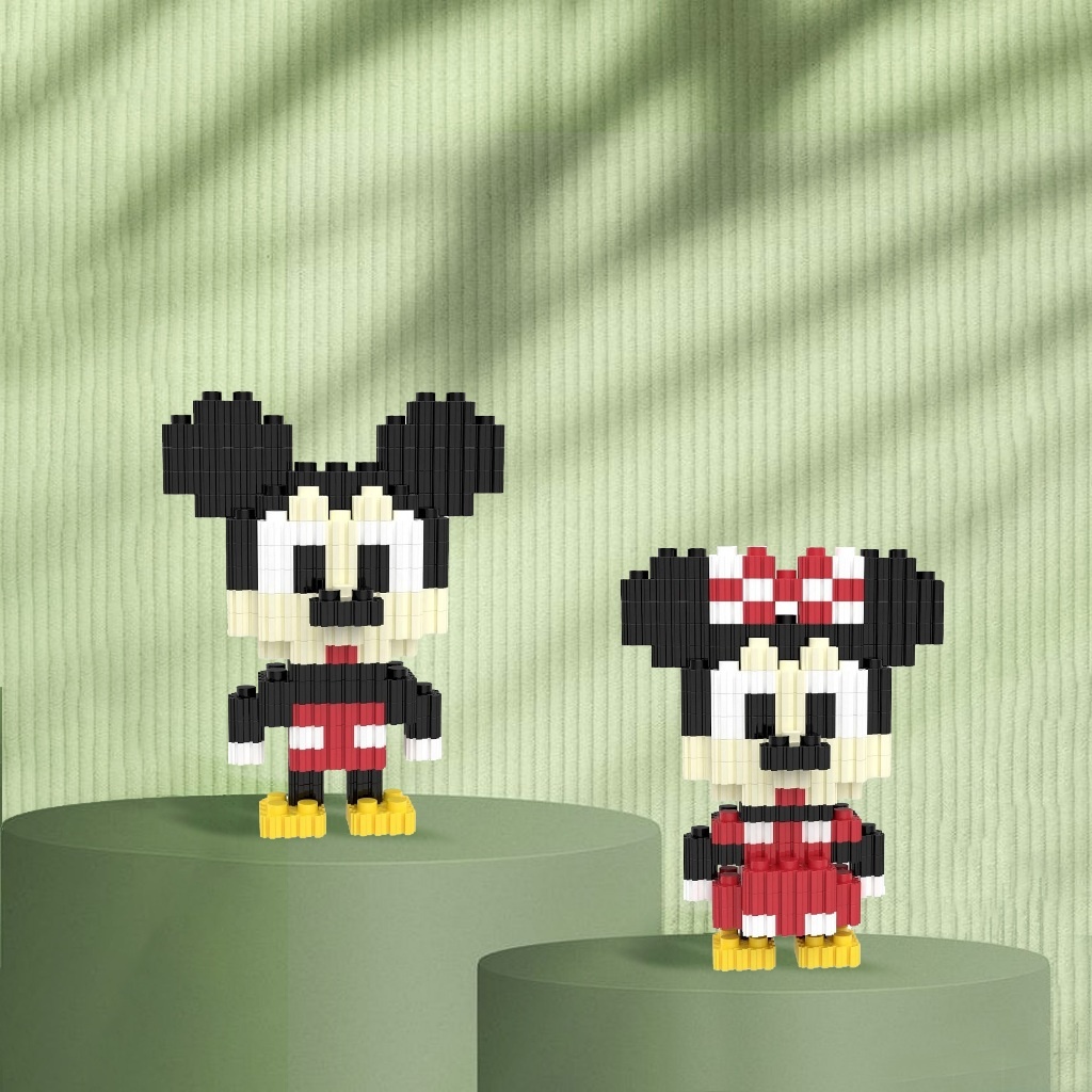 Character BRICKS SQUEEZING TOYS NANO BLOCKS EDUCATIVE CHILDREN'S GAMES Squirt GAMES NANO BRICKS ...