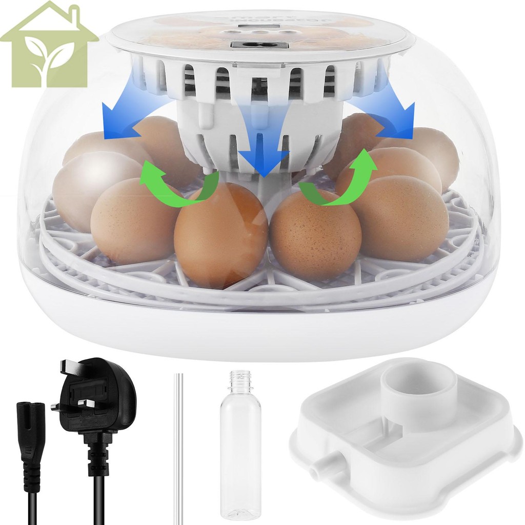 12 Incubators for Hatching Eggs Smart Egg Incubator with Automatic Egg ...