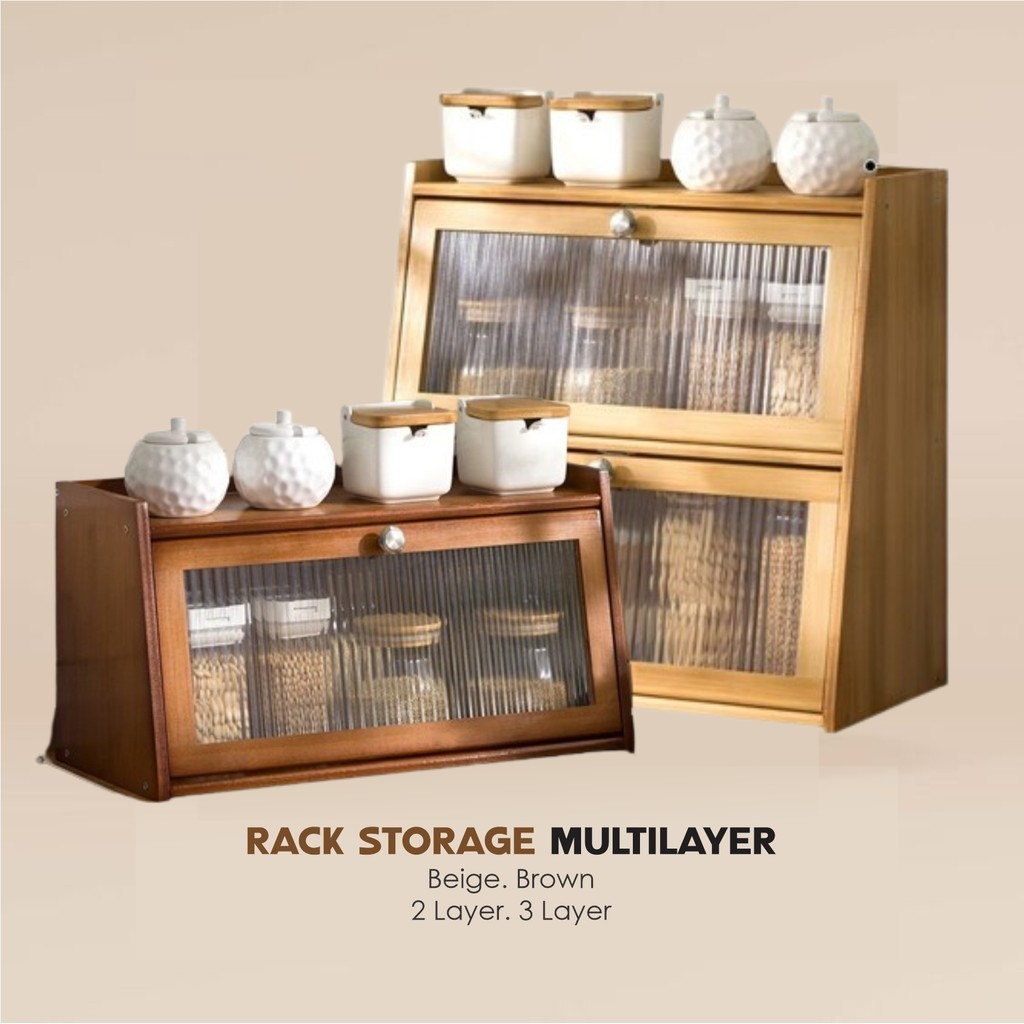 SS Multi-Layer Supplies Home Rack Storage Kitchen Countertop Complete ...